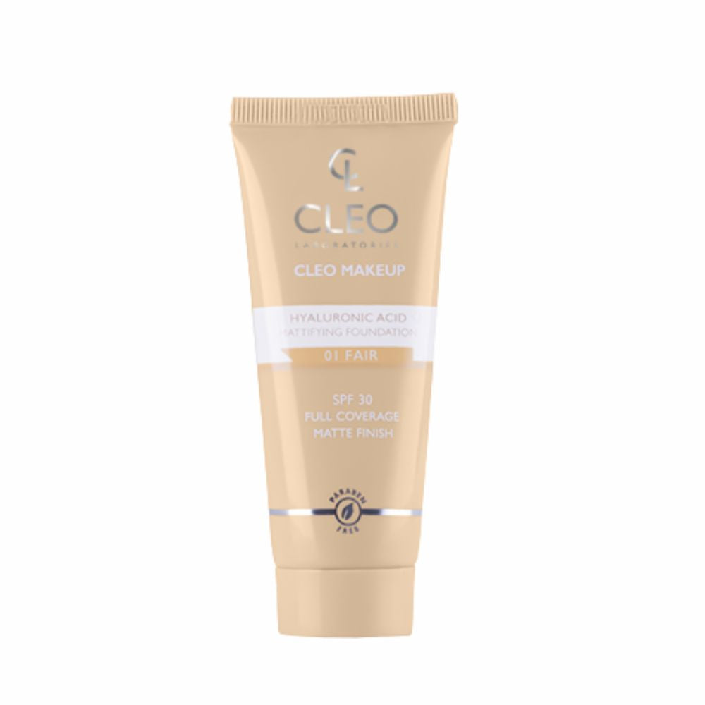 Cleo Hyaluronic Acid Mattifying Foundation – bemart
